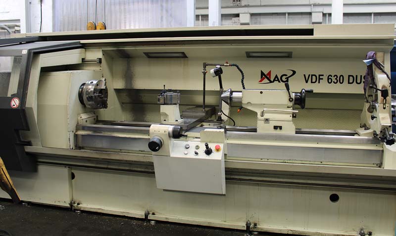 HORIZONTAL LATHE CNC VDF DUS 630 - Ateliers Cerfontaine