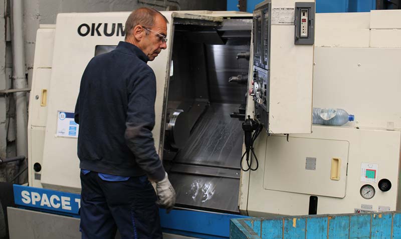 HORIZONTAL LATHE CNC OKUMA LB300 - Ateliers Cerfontaine